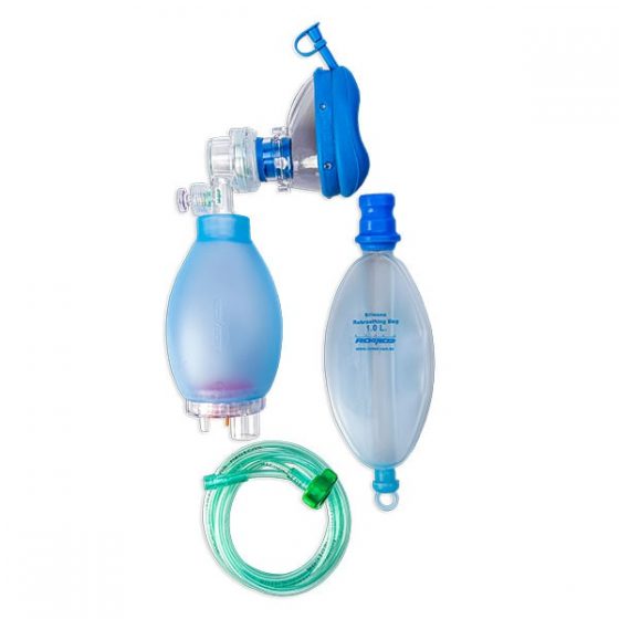 REANIMADOR MANUAL SILICONE INFANTIL PLUS - Romed
