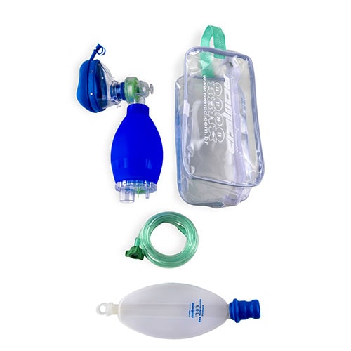 REANIMADOR MANUAL SILICONE INFANTIL PLUS - Romed